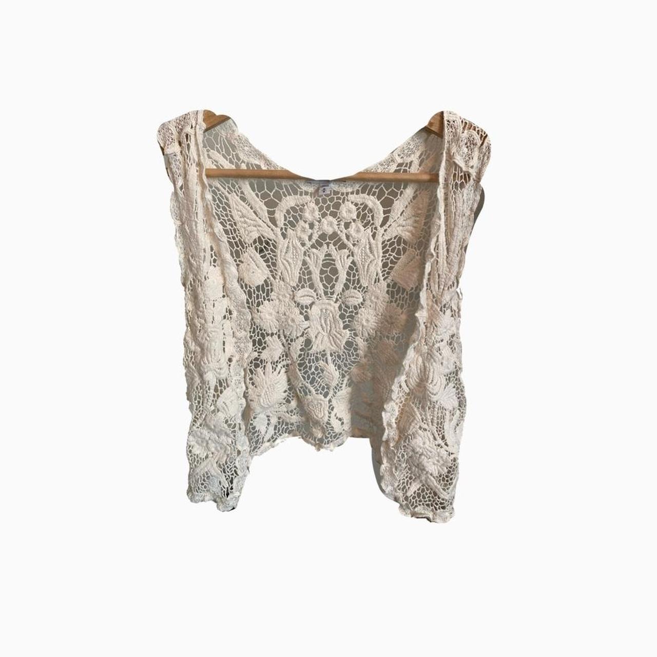 Express vest Knitted vest, super cute but I have too... - Depop