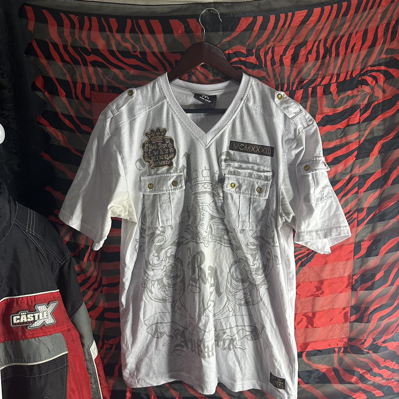 Red Ape Size-XL(asks for measurements) Super rare... - Depop