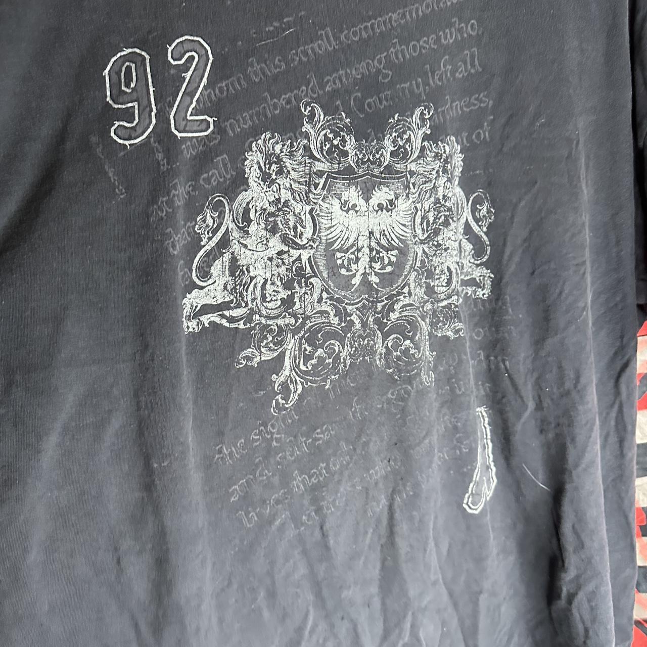 No tag Size-3XL(Ask for measurements) Cool Y2K tee... | Depop