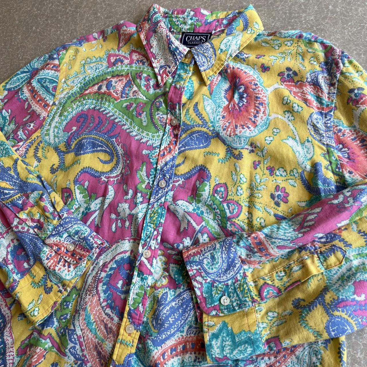 Chaps Women's Multi Shirt | Depop