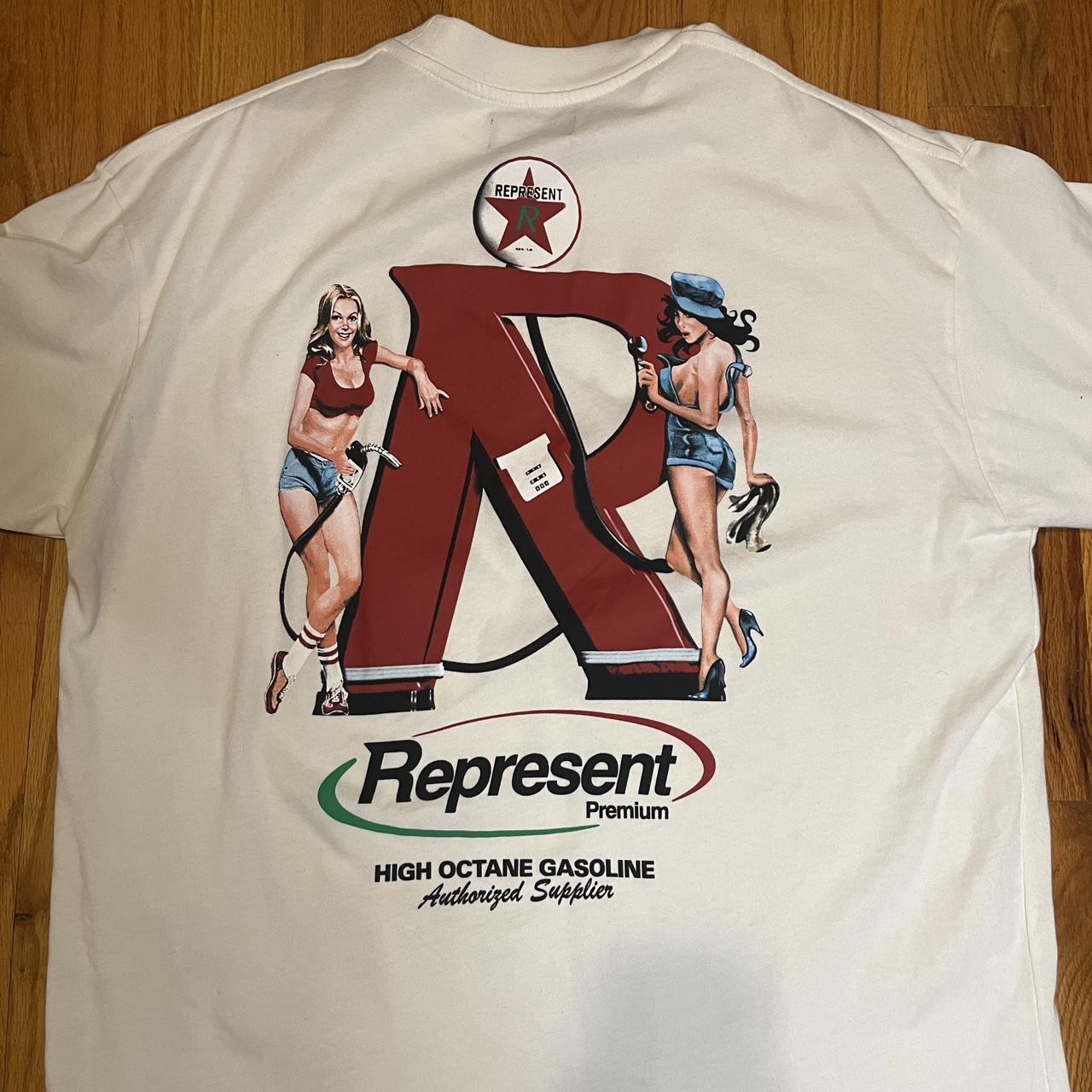 Represent High Octane Gasoline Tee. Size Large In... - Depop