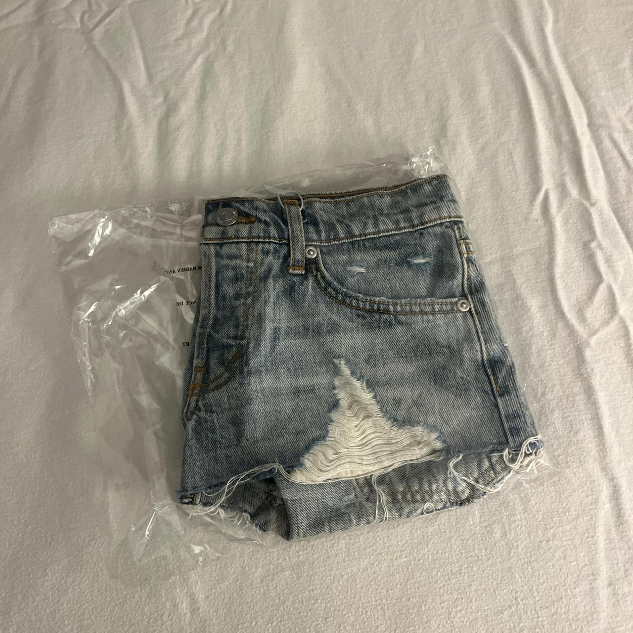 Revice low-rise Jean shorts #lowrise #jeanshorts... | Depop