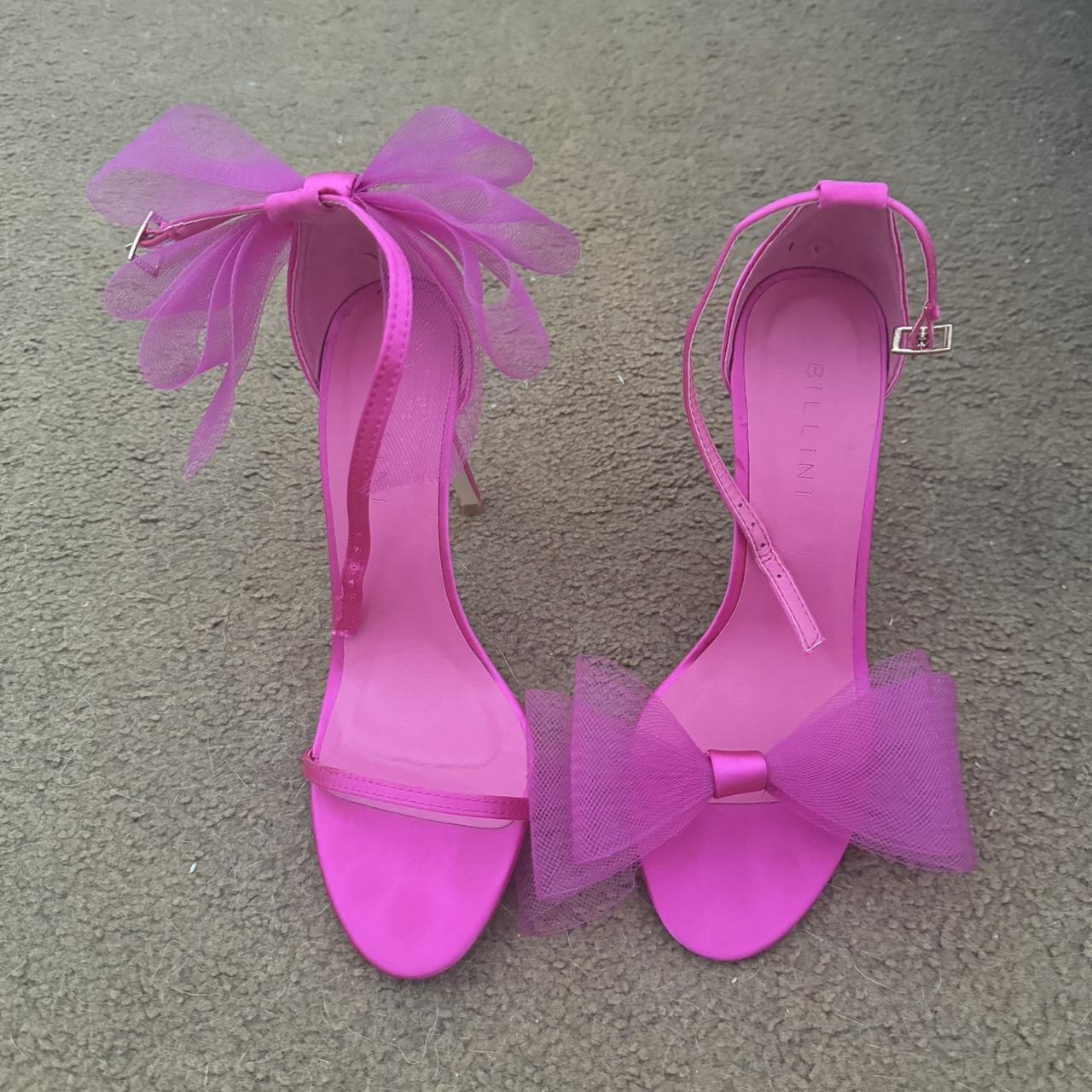 Billini Pink Tyla Heels - gorgeous style. Never... - Depop