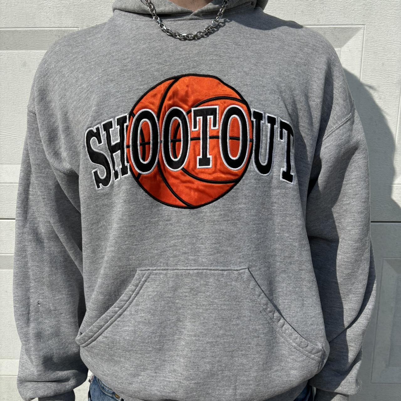 M.J Soffe "great lakes shootout" hoodie with front... - Depop