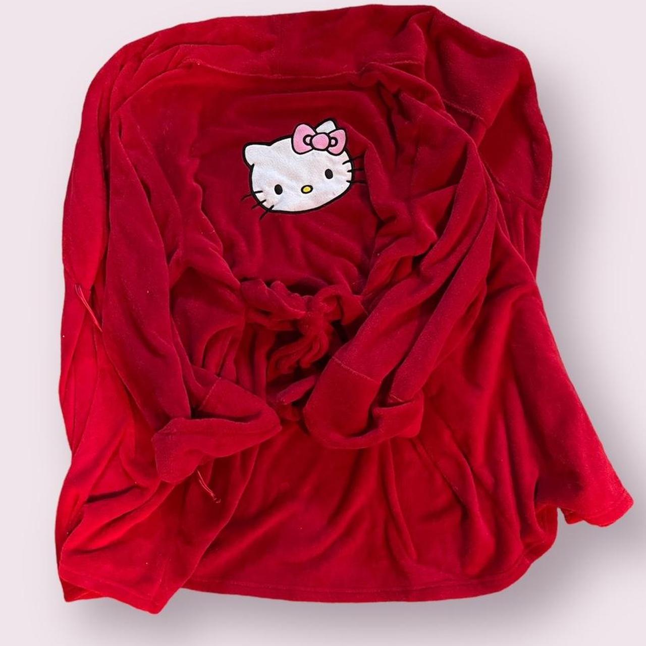sanrio hello kitty authentic robe from what appears... - Depop