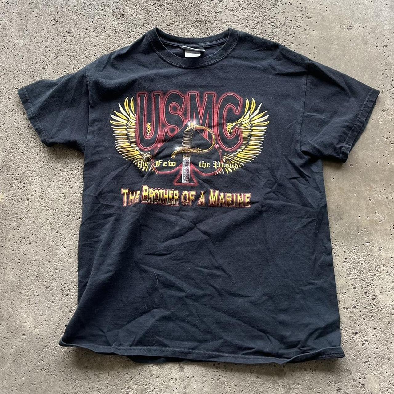 USMC marines tee medium - Depop