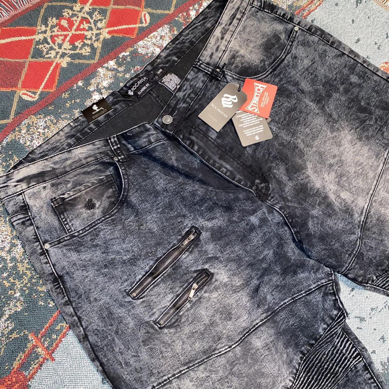 Rocawear Men's Black Jeans | Depop