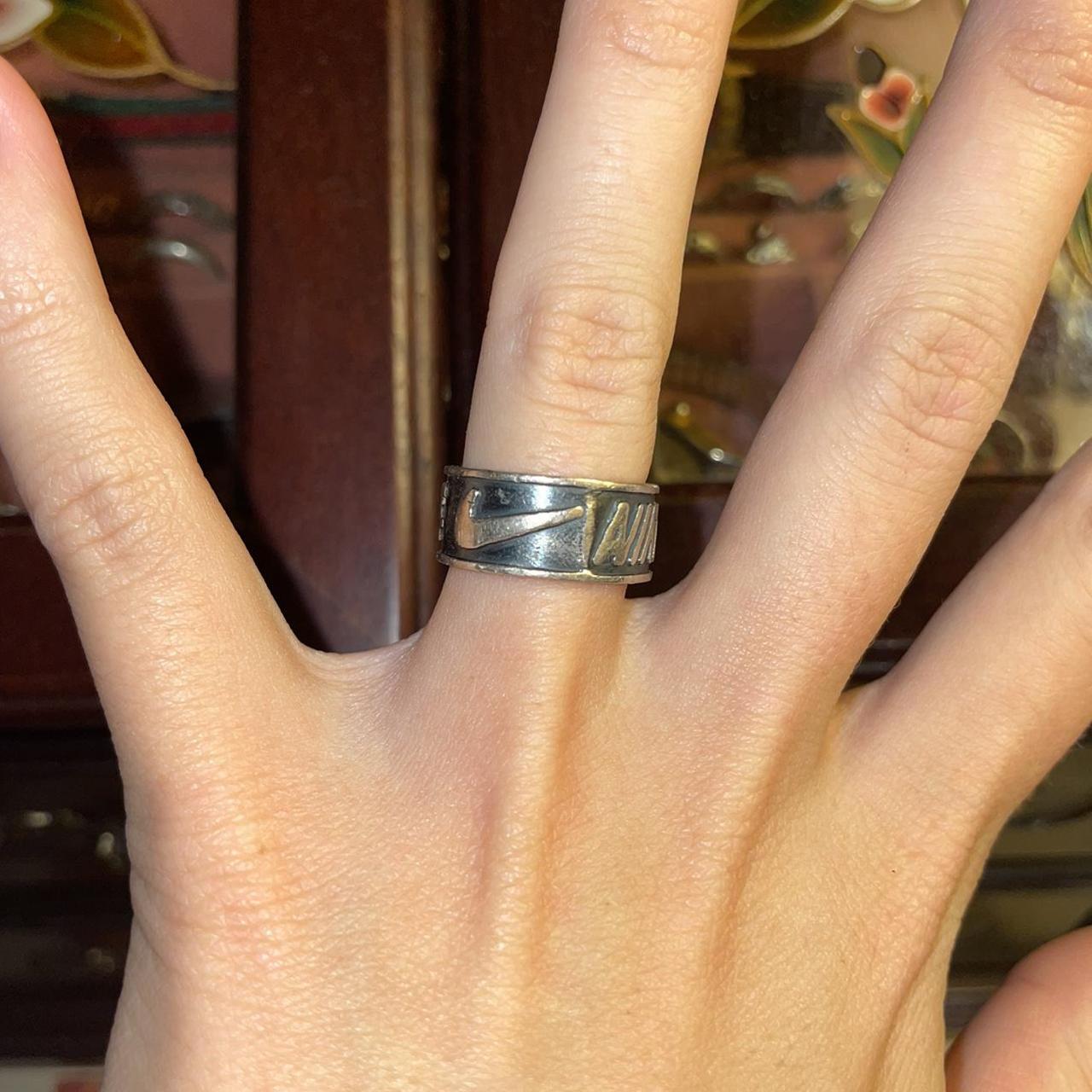 Rare Vintage Nike ring ! Fits me as a size 7 - Depop