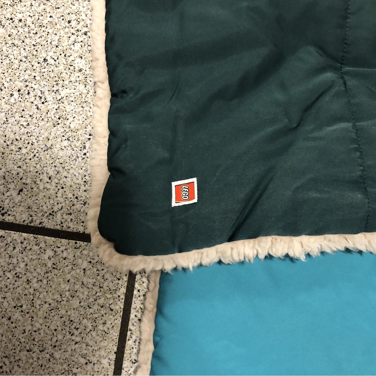 NWOT Lego Colorblock Sherpa lined Scarf Brand new,... - Depop