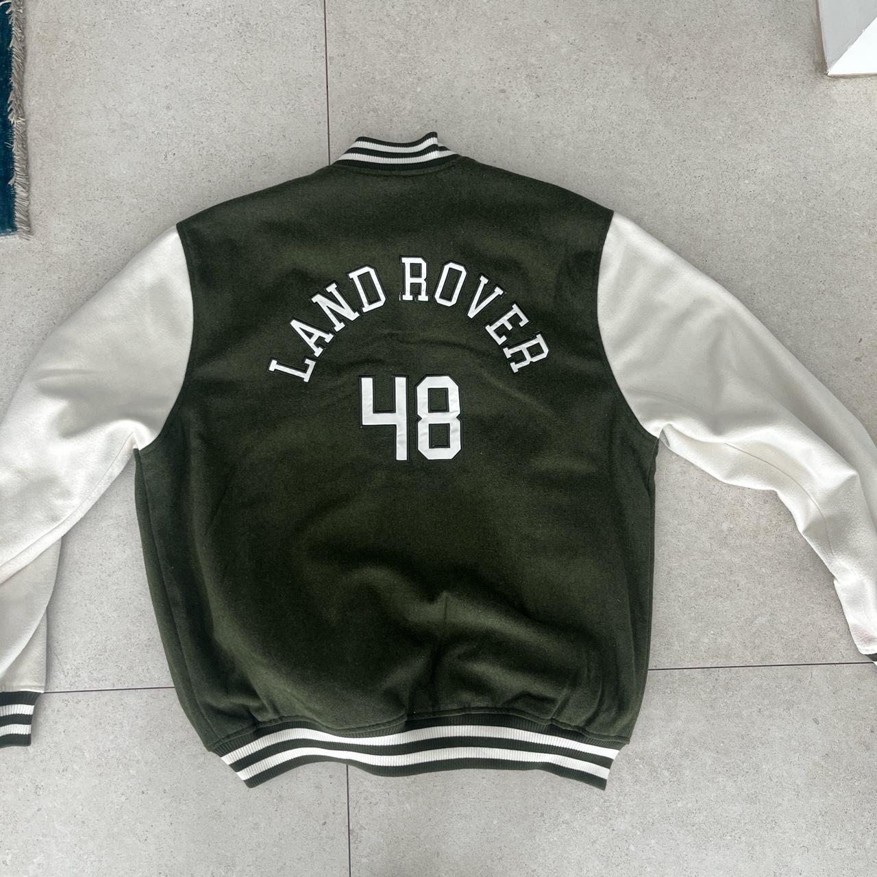 land rover varsity jacket pacsun - Depop