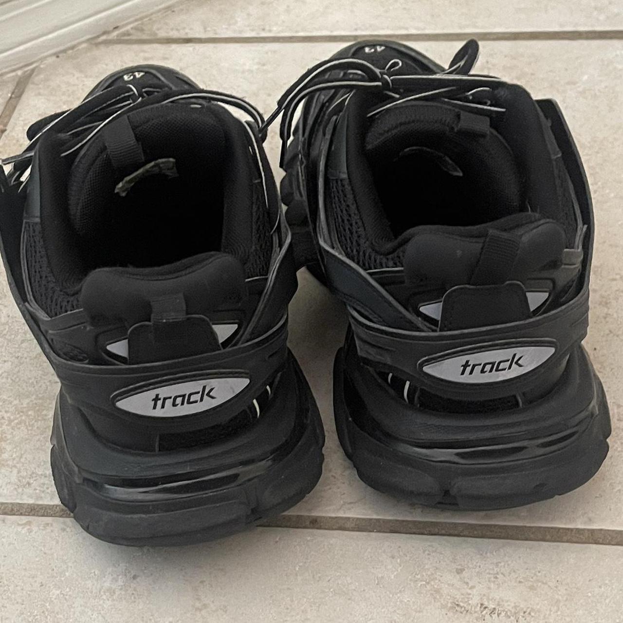 Balenciaga track sneaker. Version 1 all black... - Depop