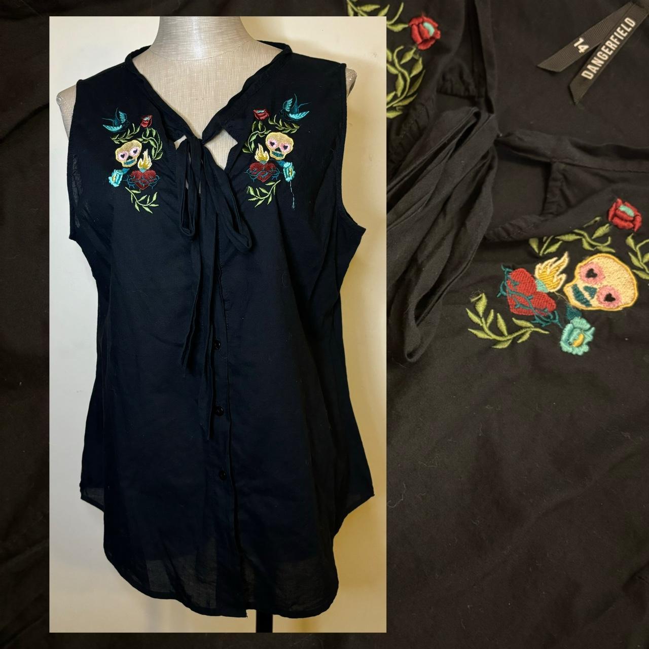 Brand : Dangerfield Size : 14 Measurements laid... - Depop