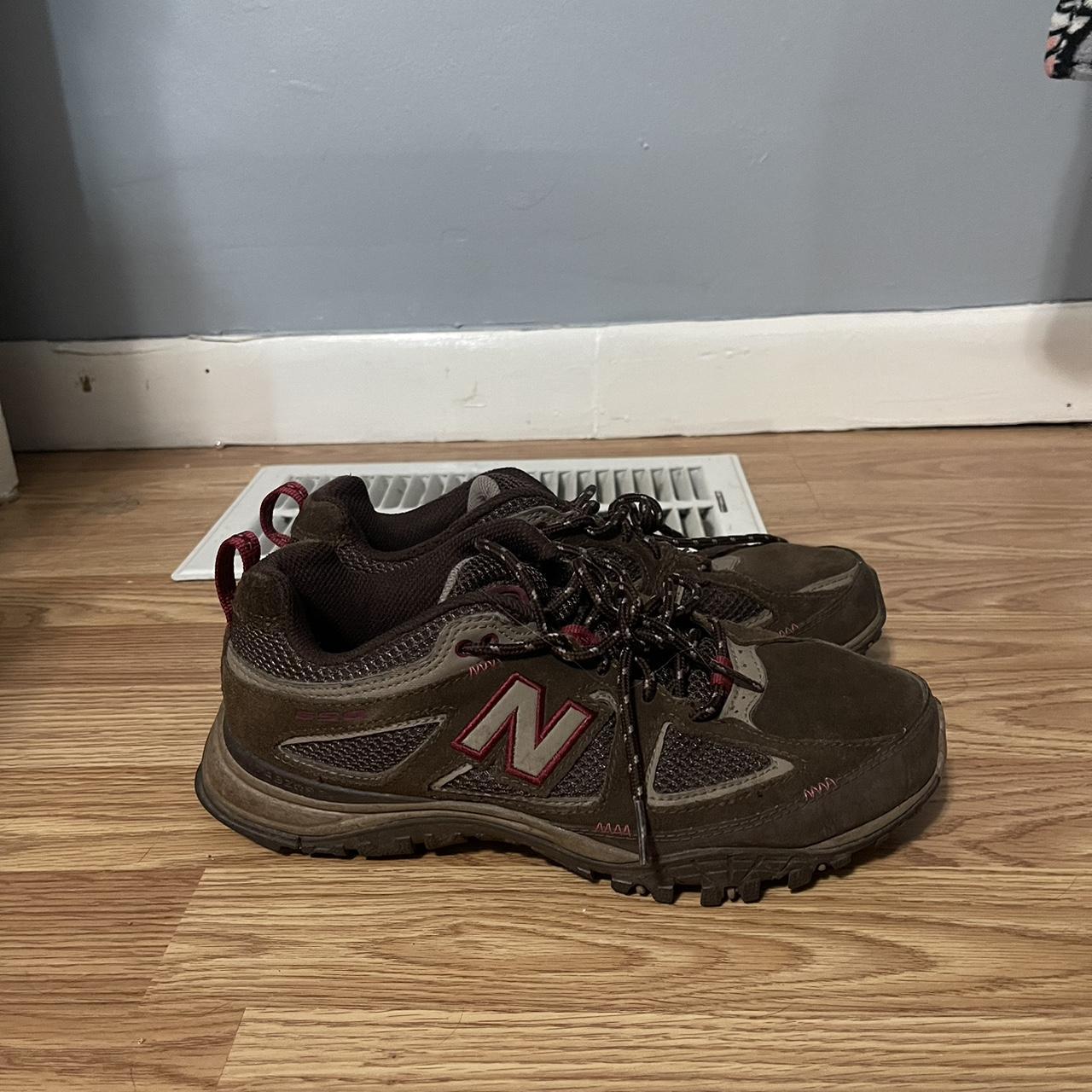 New balence 650’s brown and pink, women’s us 8.... - Depop