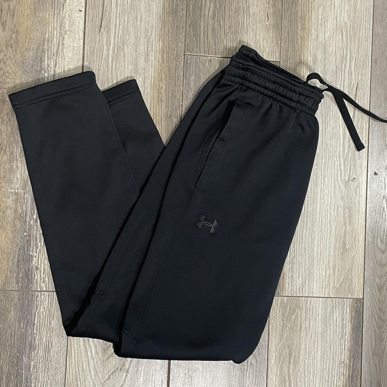 men’s medium under armor straight legged sweatpants - Depop