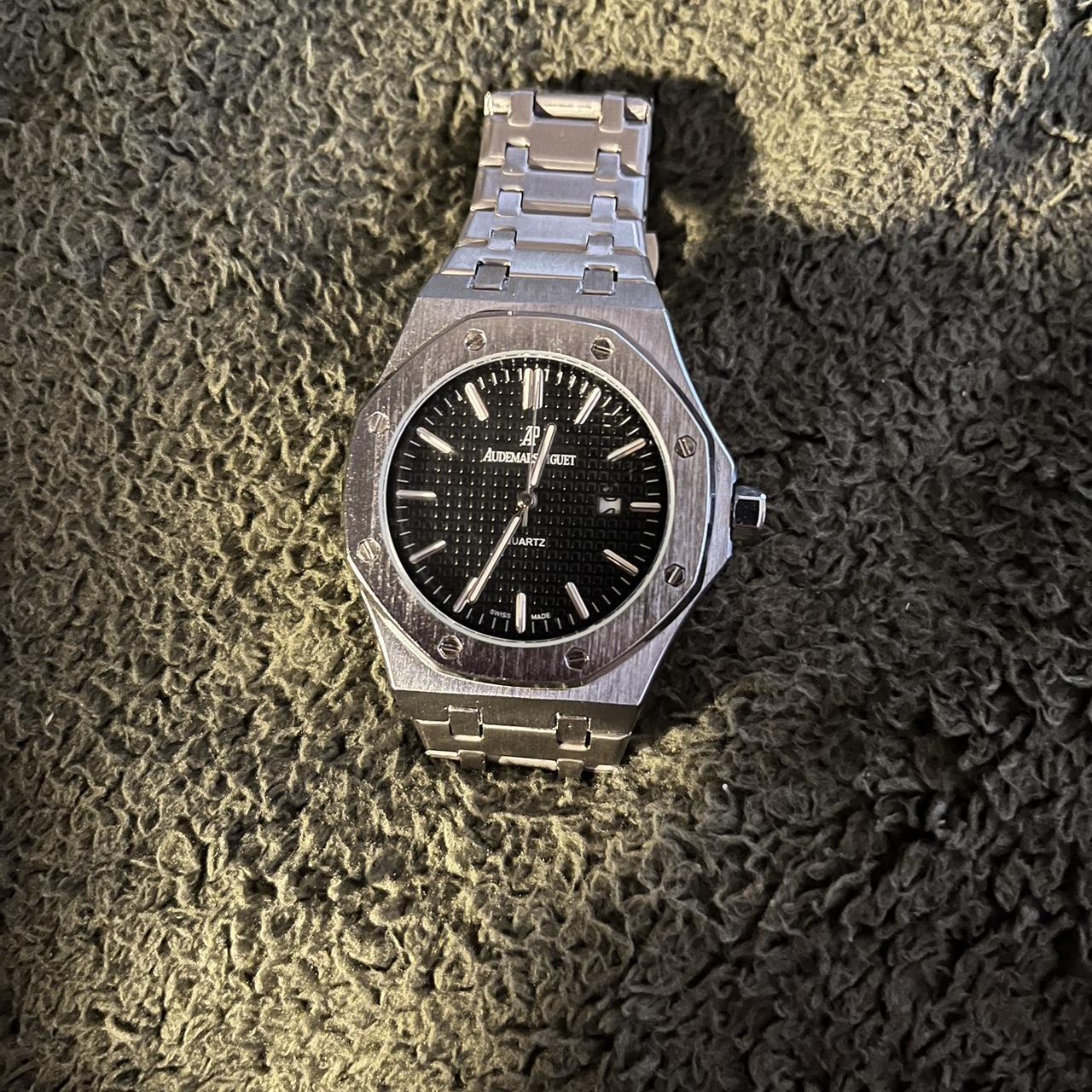 AP WATCH BLACK FACE best quality and comfortable - Depop