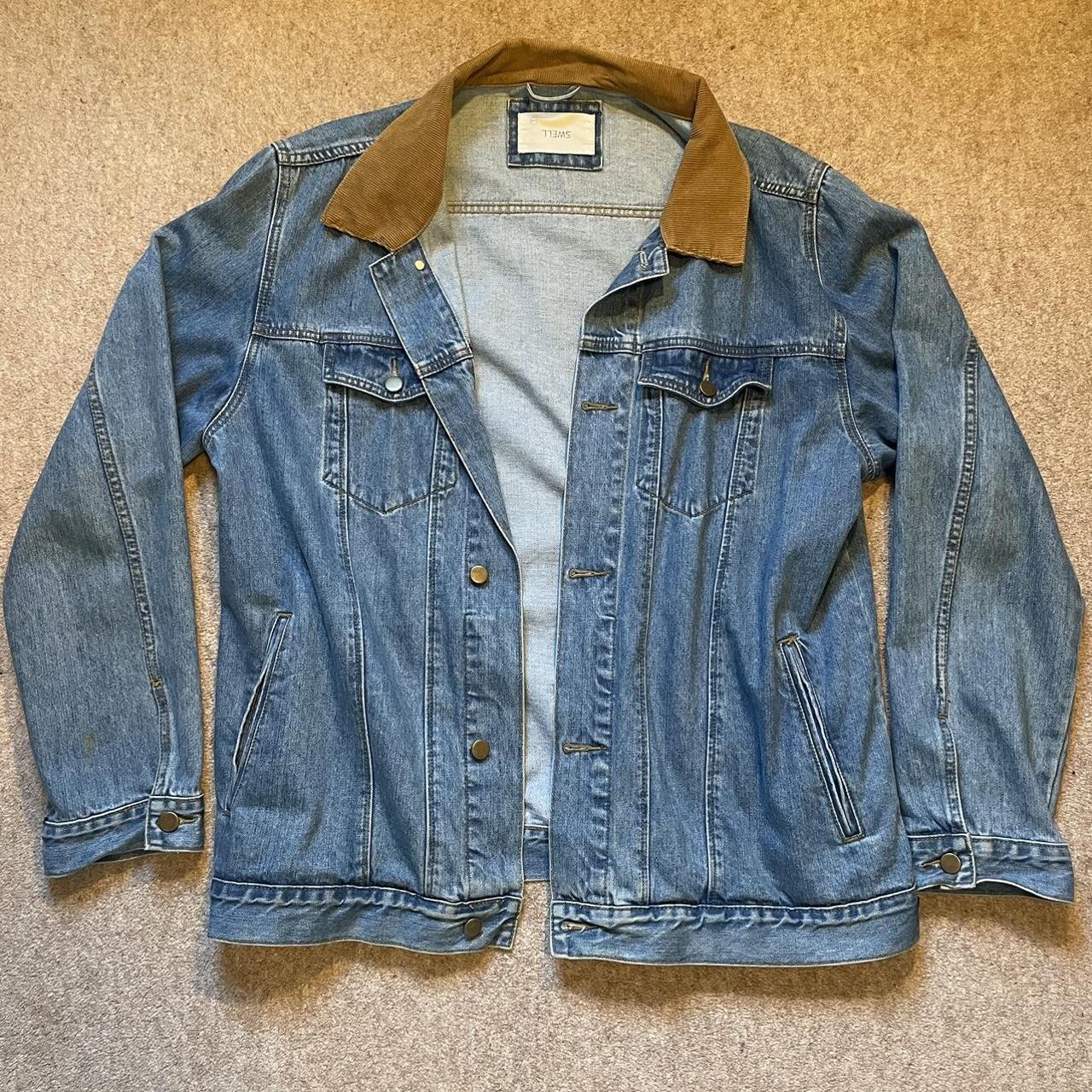 Men’s denim jacket. XXL but fits more like an XL.... - Depop