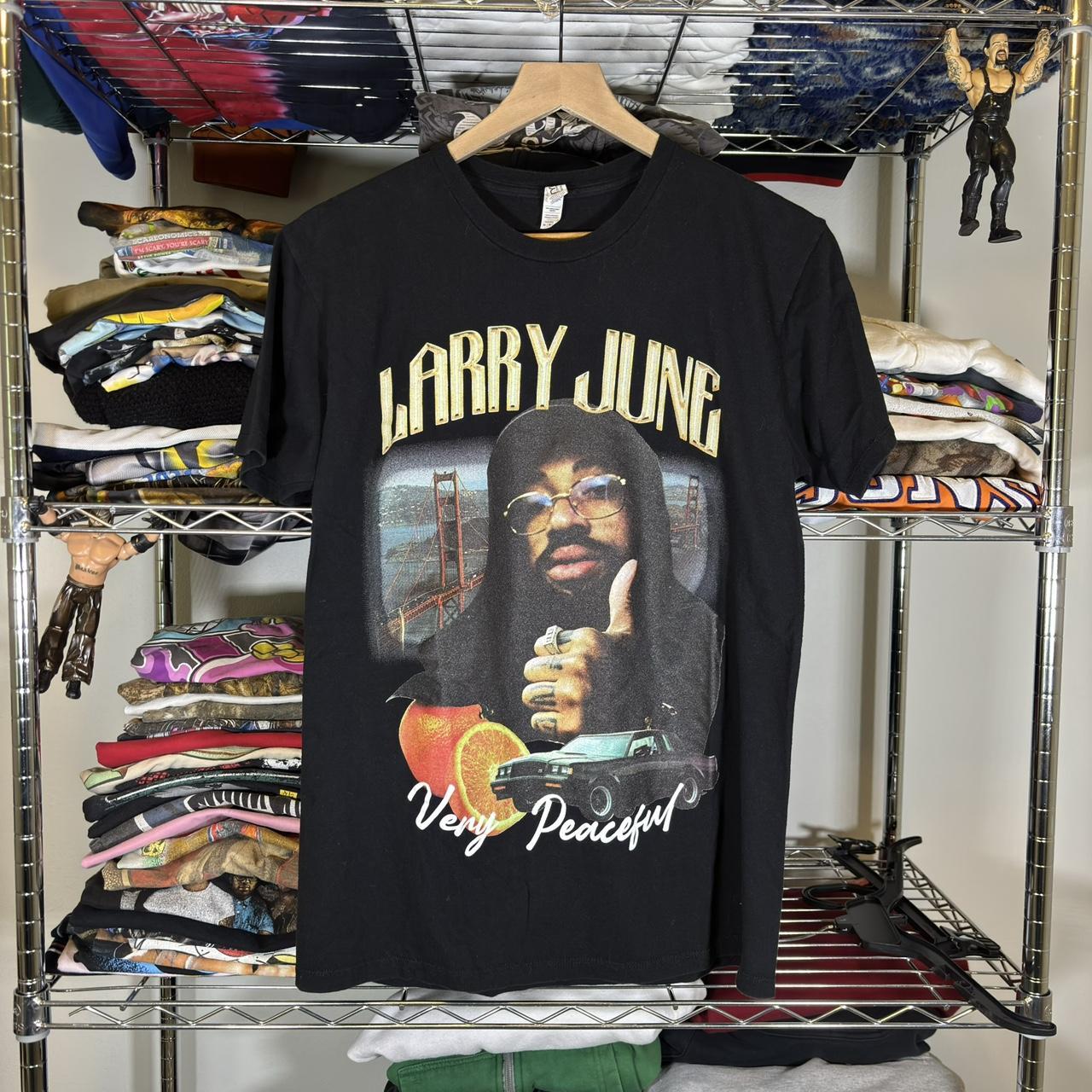 Larry June Very Peaceful Tour Merch rare! Size:... | Depop