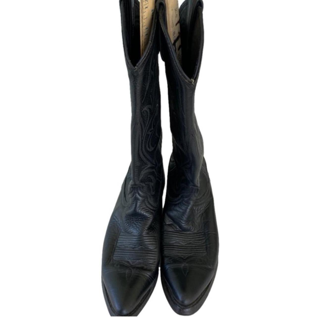 Dan Post Men's Black Boots | Depop