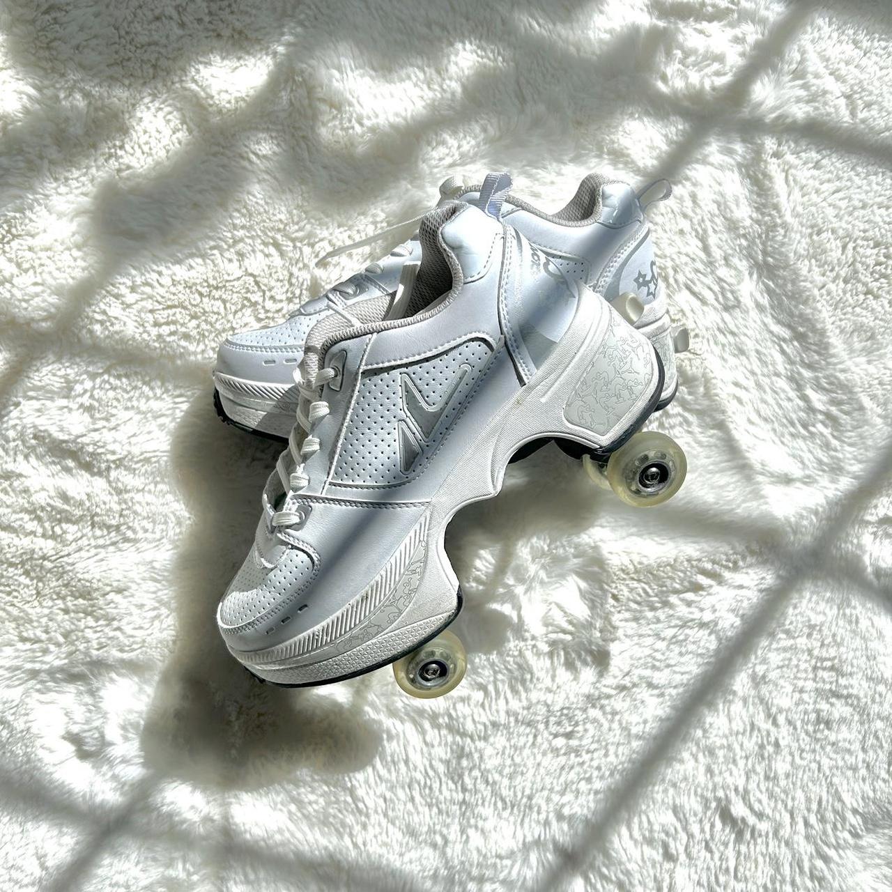 Retractable roller blade shoes ️ ️ Size Womens 7.5-... - Depop
