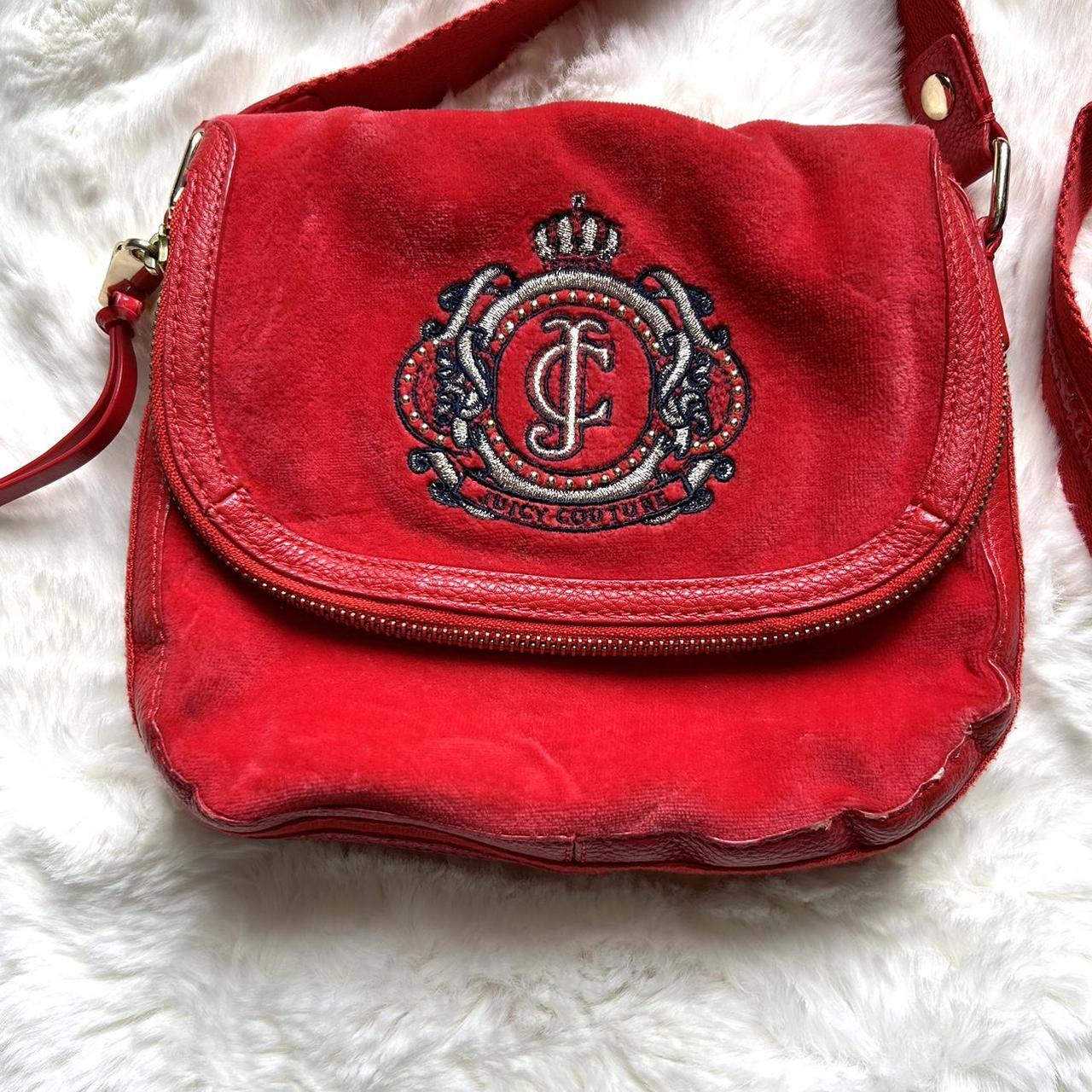 2000s Vintage Deadstock Y2K Red Hot Juicy Couture... - Depop