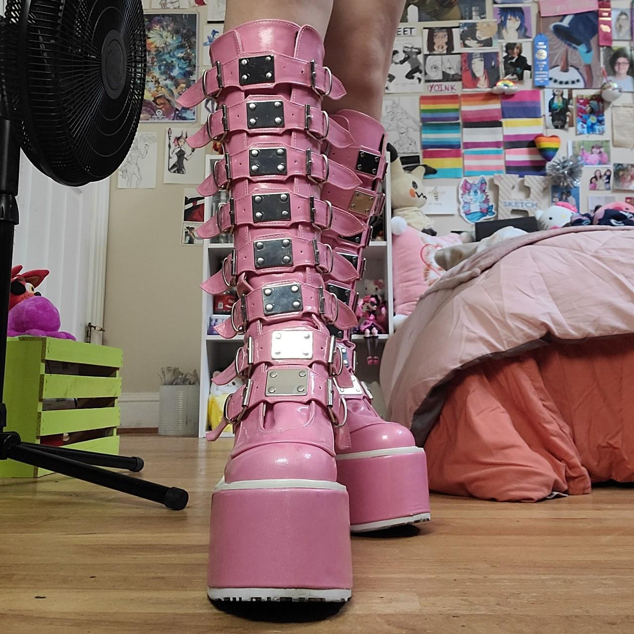 Try on pics for the Demonia x Dollskill Sweeter than... - Depop