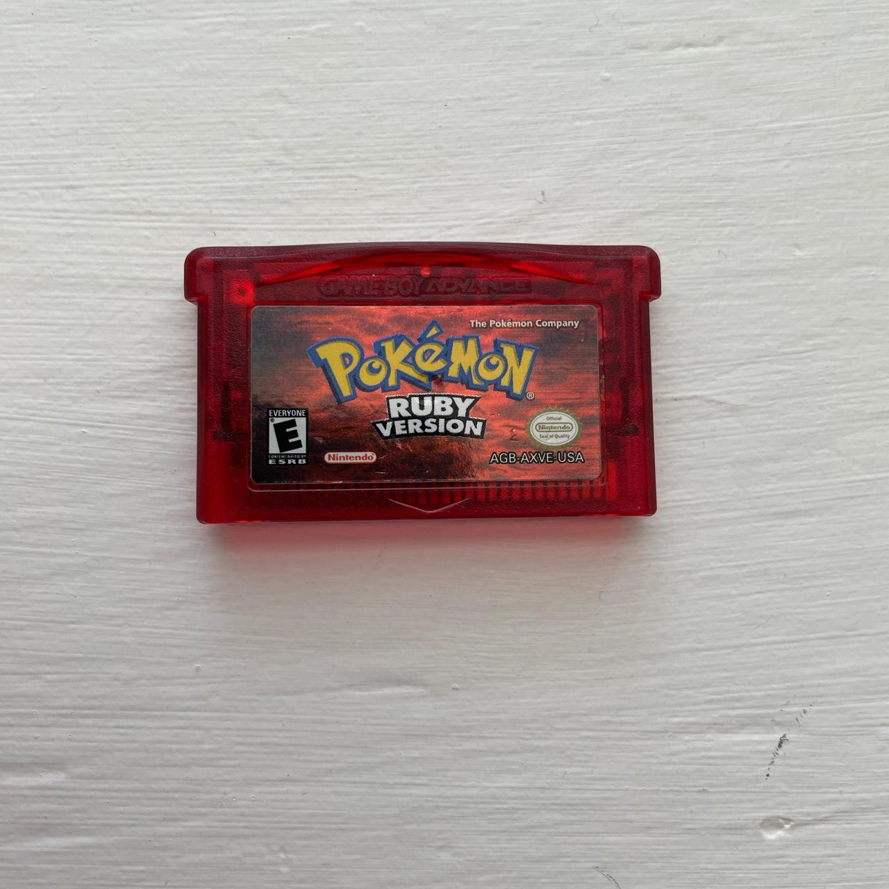 Pokemon Ruby Version (GBA Game) Comes with... - Depop