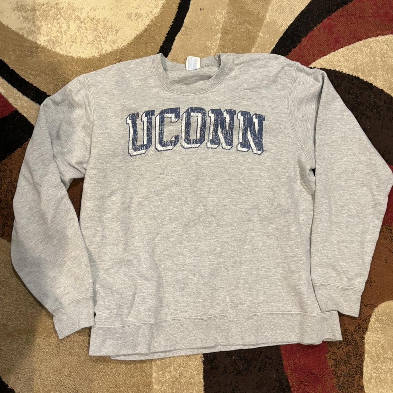 Women’s large UCONN crewneck. Vintage design and... - Depop