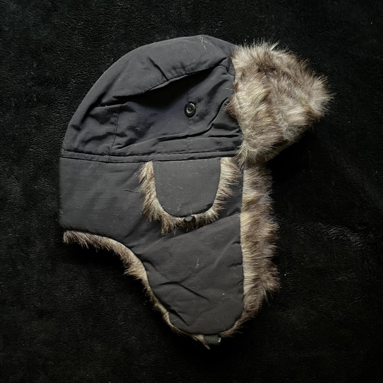 black ushanka brand new - Depop
