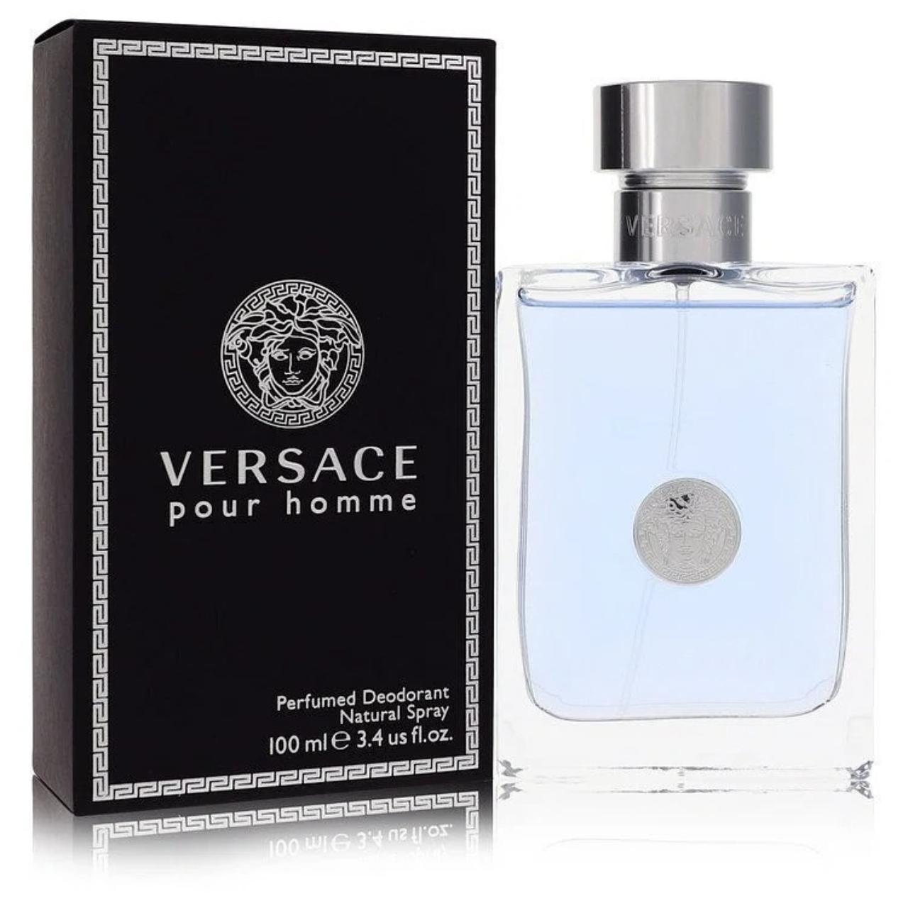 Versace Pour Homme by Versace Deodorant Spray 3.4 oz... - Depop
