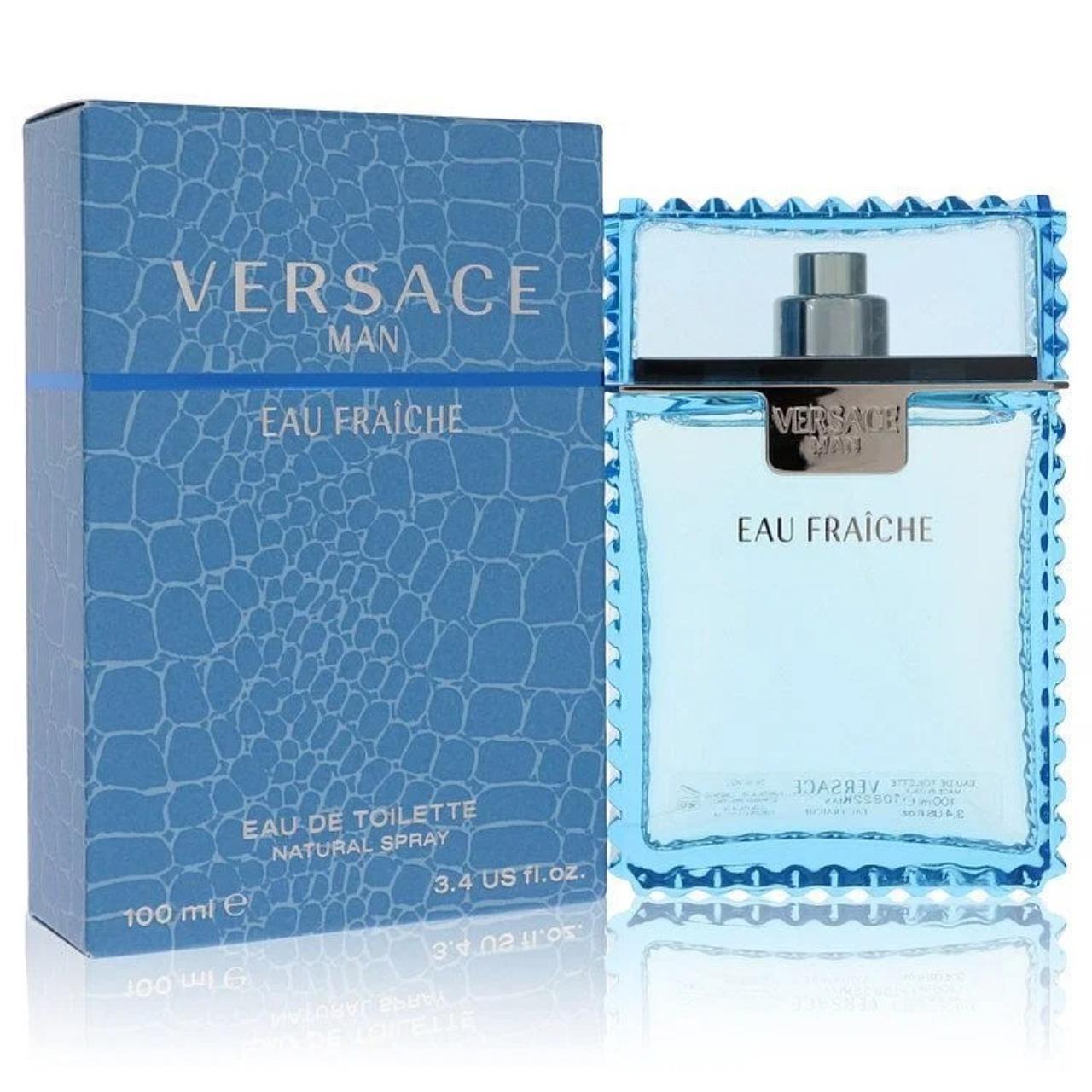 Versace Man by Versace Eau Fraiche Eau De Toilette... - Depop