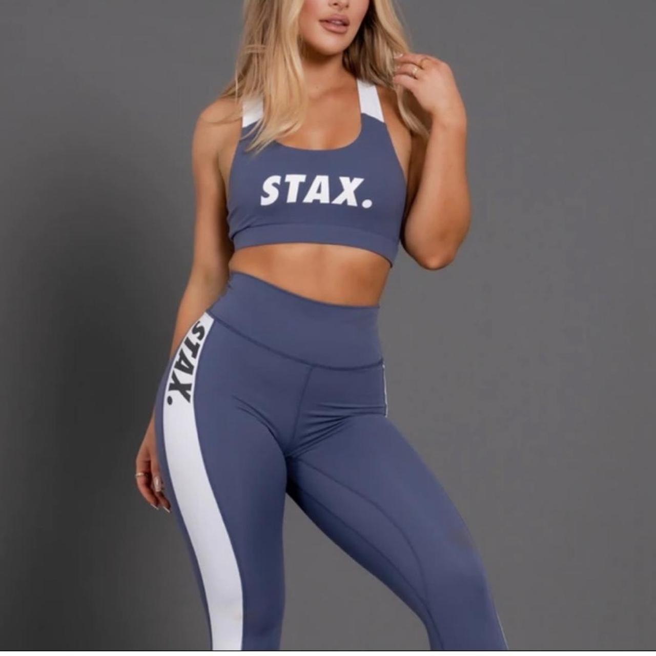 STAX workout set WHOLE SET worn lightly, basically... - Depop