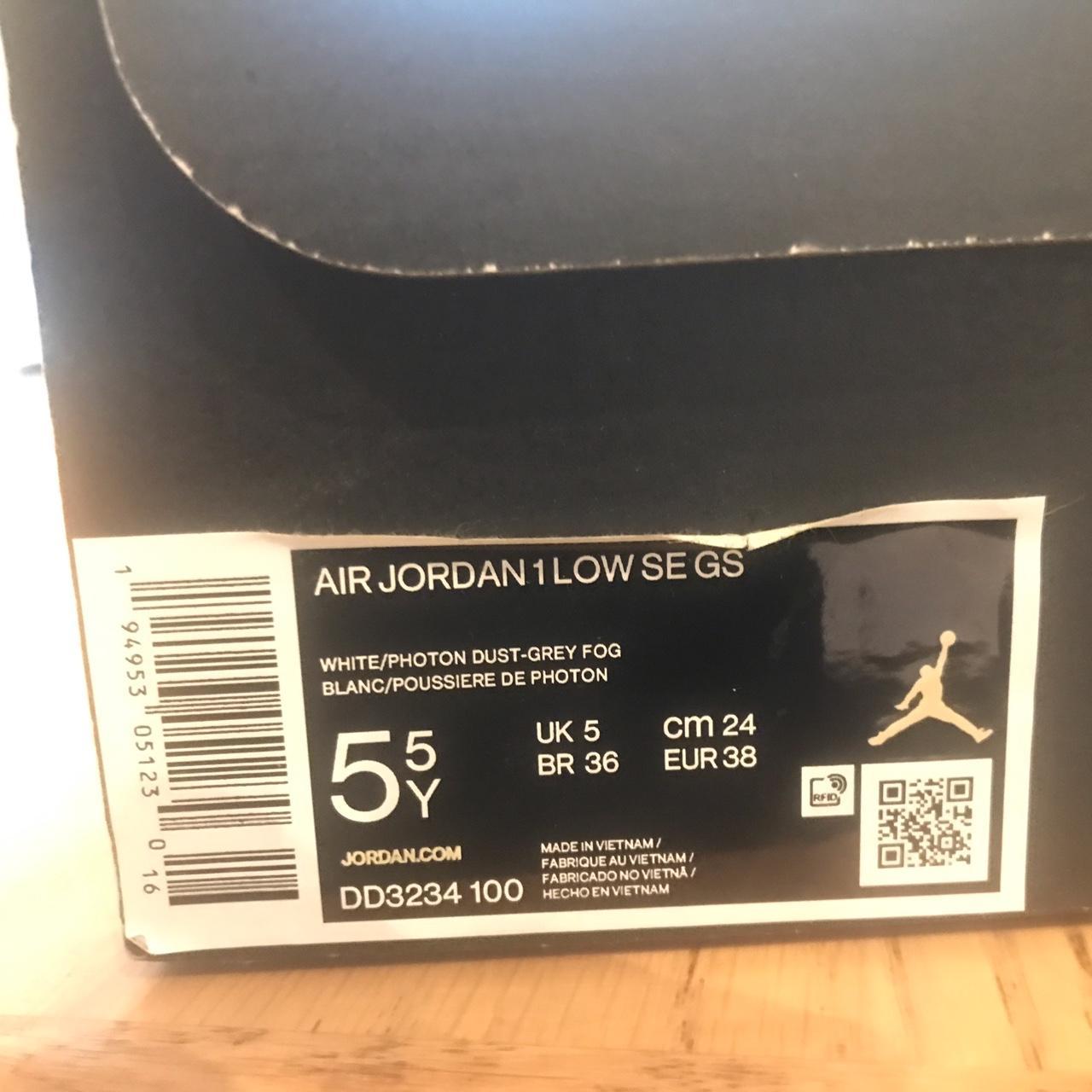 Air Jordan 1 low Size 5 uk Comes with box Great... - Depop