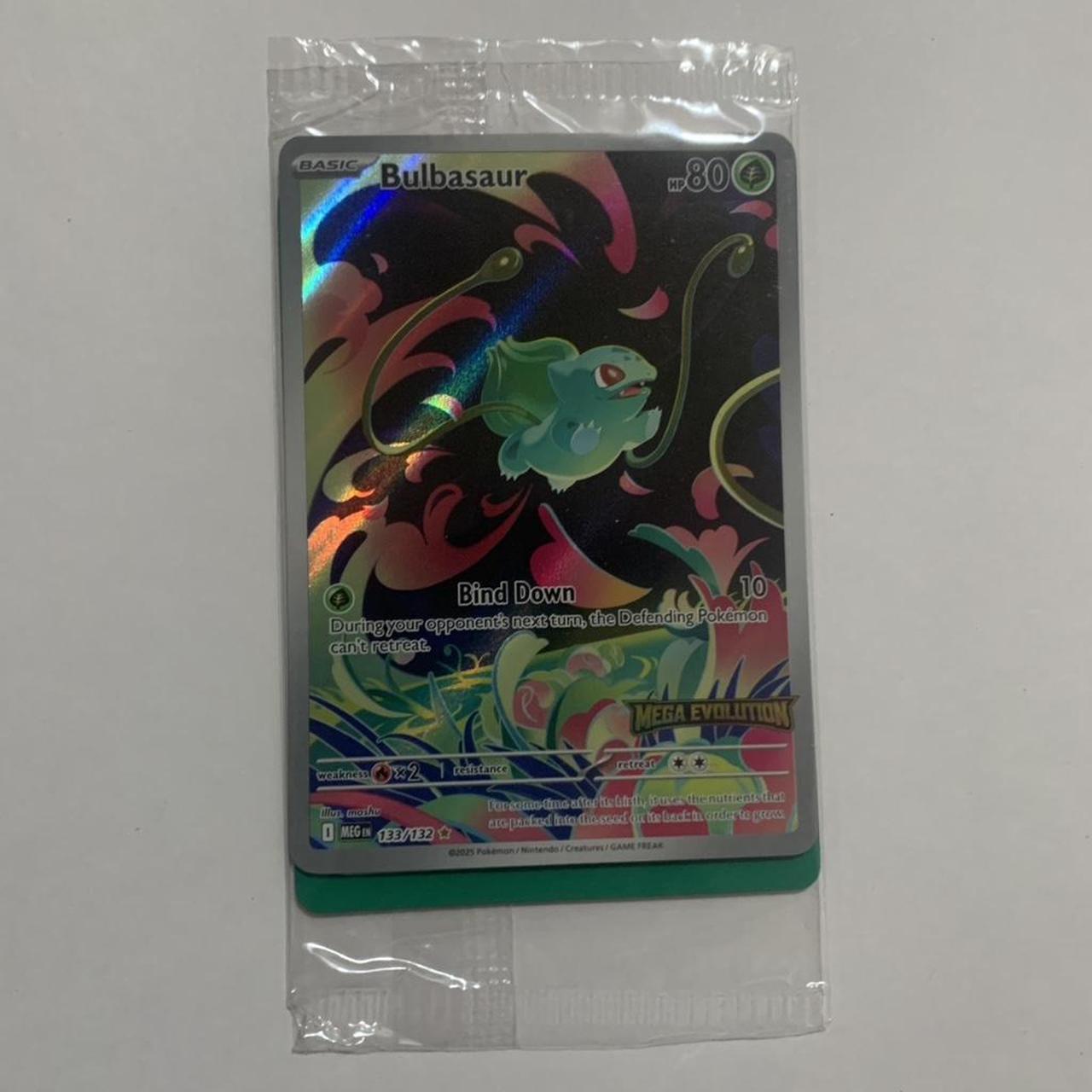 Mega evolutions stamped Bulbasaur promo Pokémon TCG... | Depop