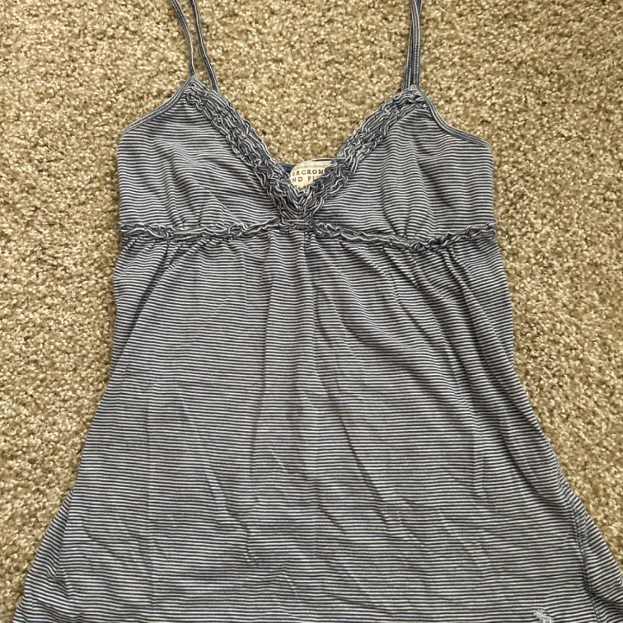 Abercrombie & Fitch babydoll tank top Size... - Depop