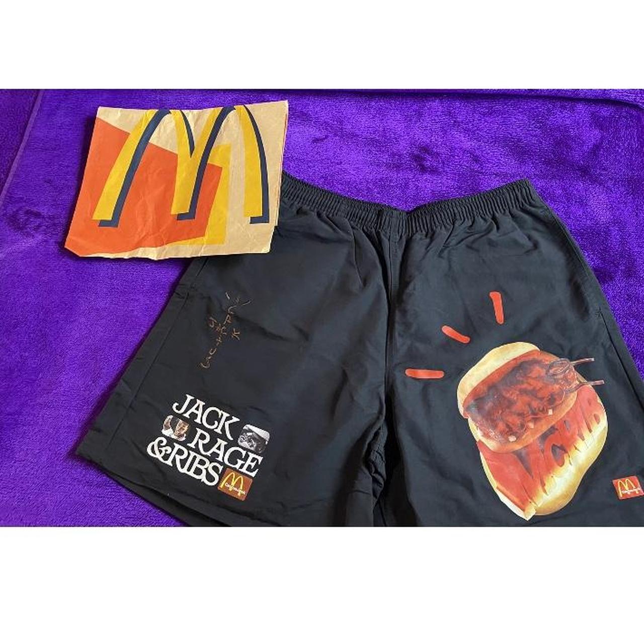 Travis Scott Men's Black Shorts | Depop