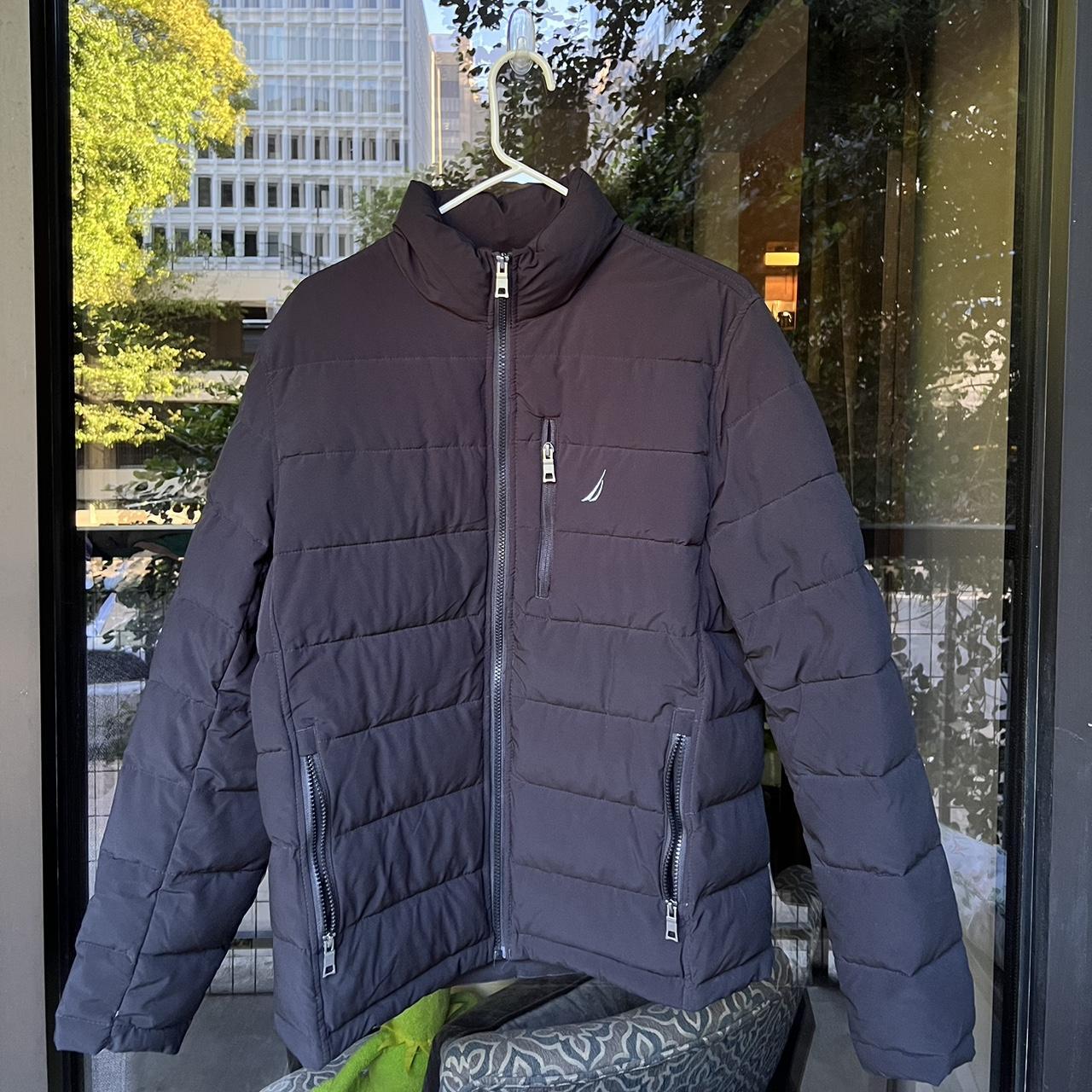 Black Nautica Puffer Jacket [ Size: M ] • Winter... - Depop