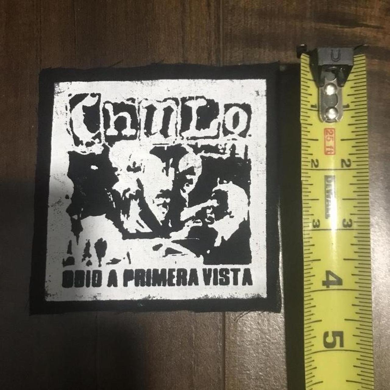 Handmade Chulo Band Patch - about 4.5 inches x 4.5... | Depop