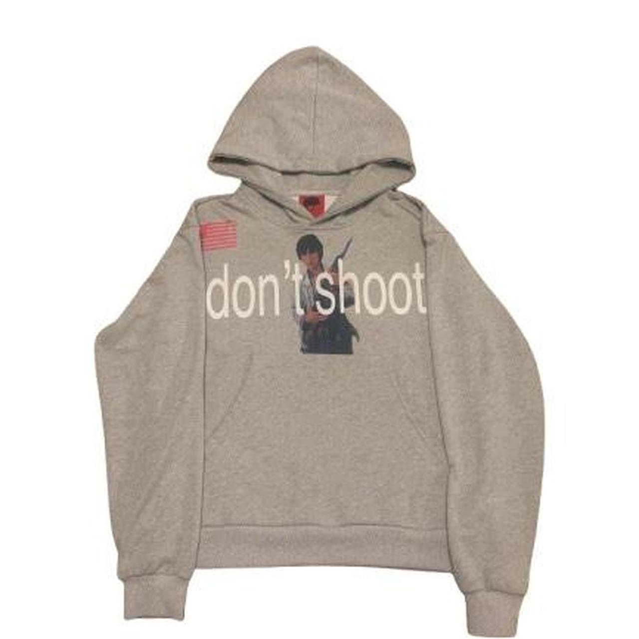 greer street dont shoot hoodie size medium fits tts - Depop