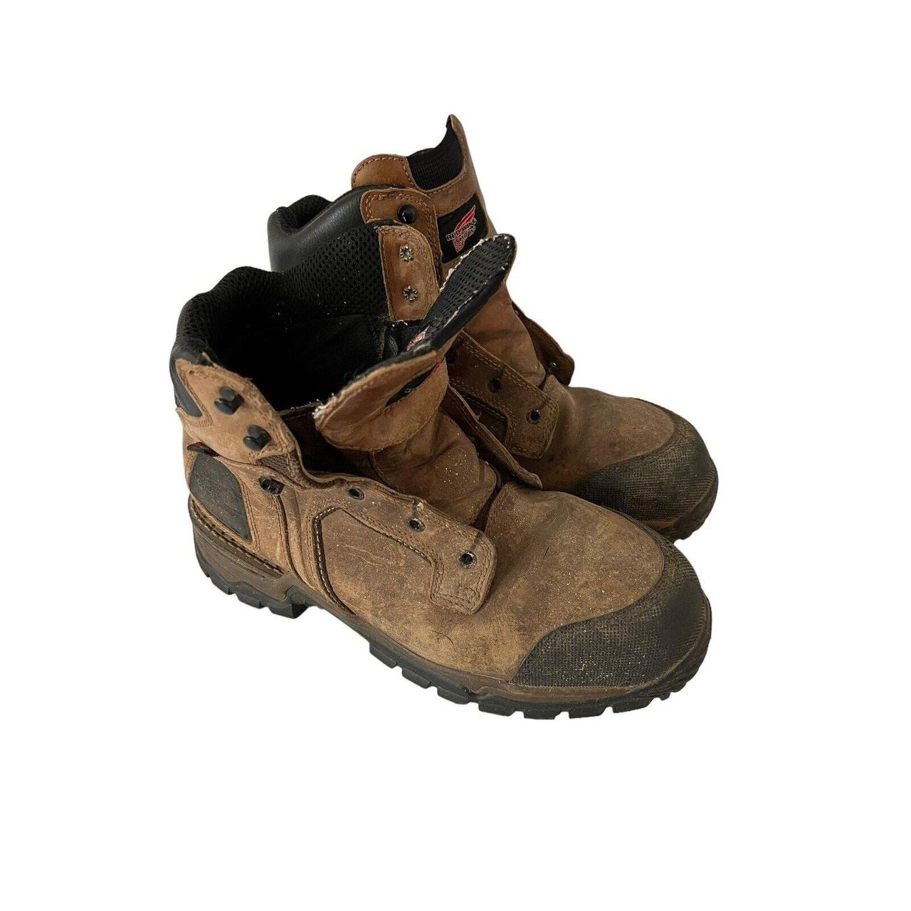 RED WING SHOES Mens Boots Brown FLEXBOND 6-inch... - Depop