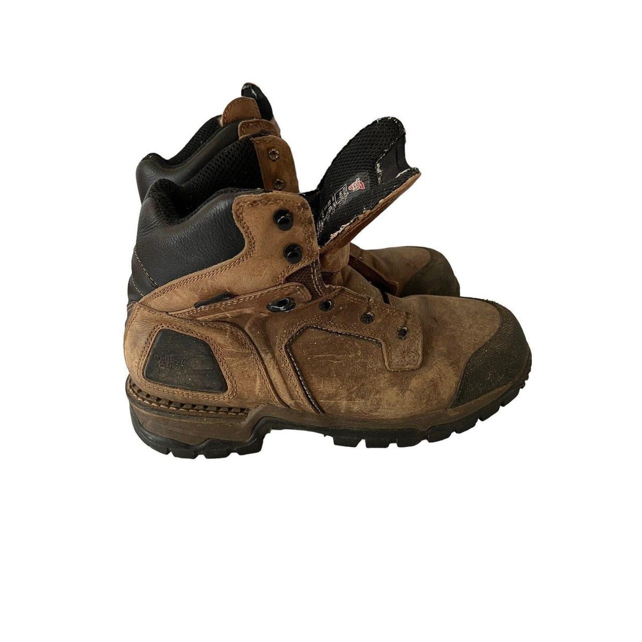 RED WING SHOES Mens Boots Brown FLEXBOND 6-inch... - Depop