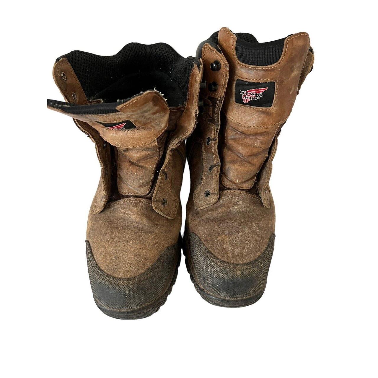 RED WING SHOES Mens Boots Brown FLEXBOND 6-inch... - Depop