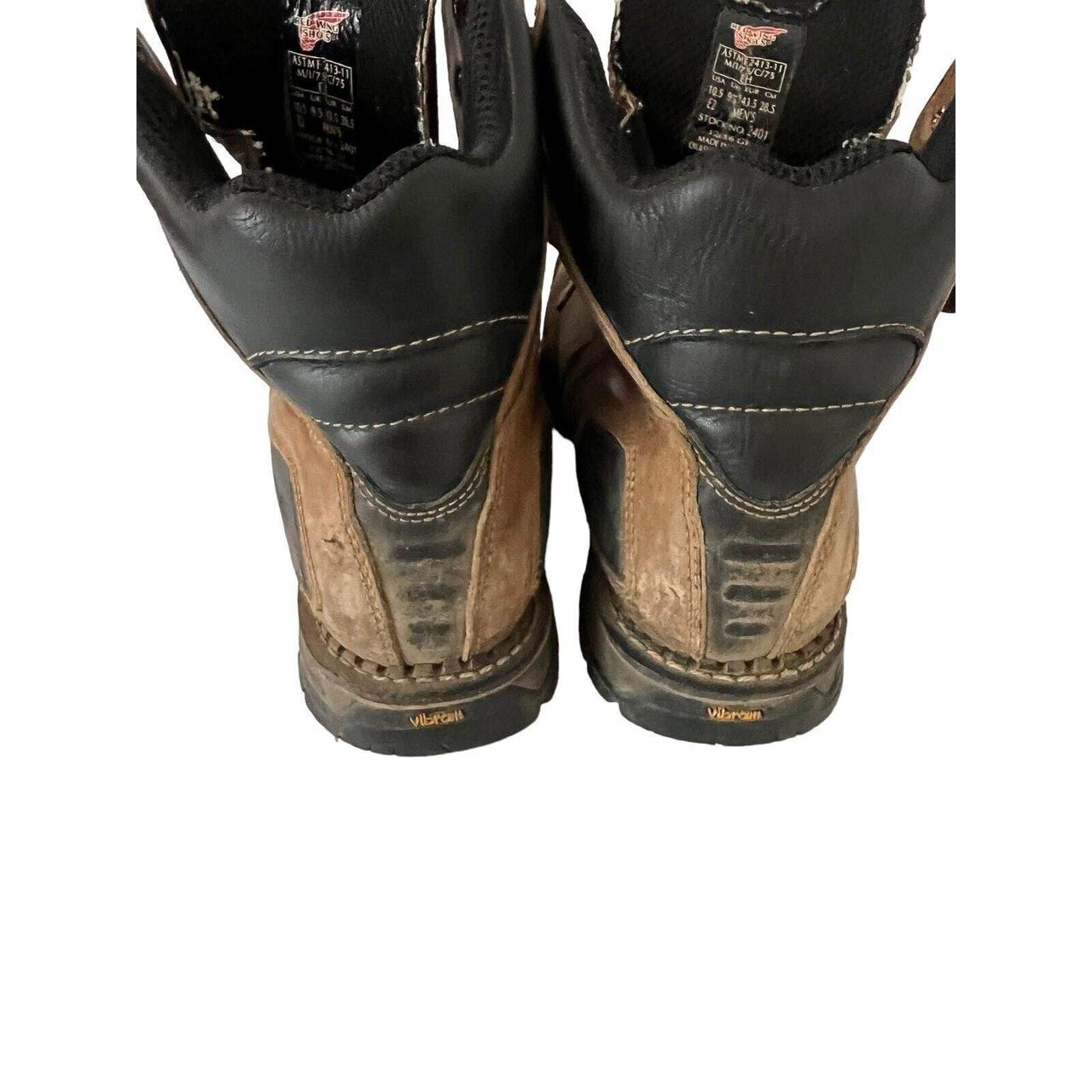 RED WING SHOES Mens Boots Brown FLEXBOND 6-inch... - Depop