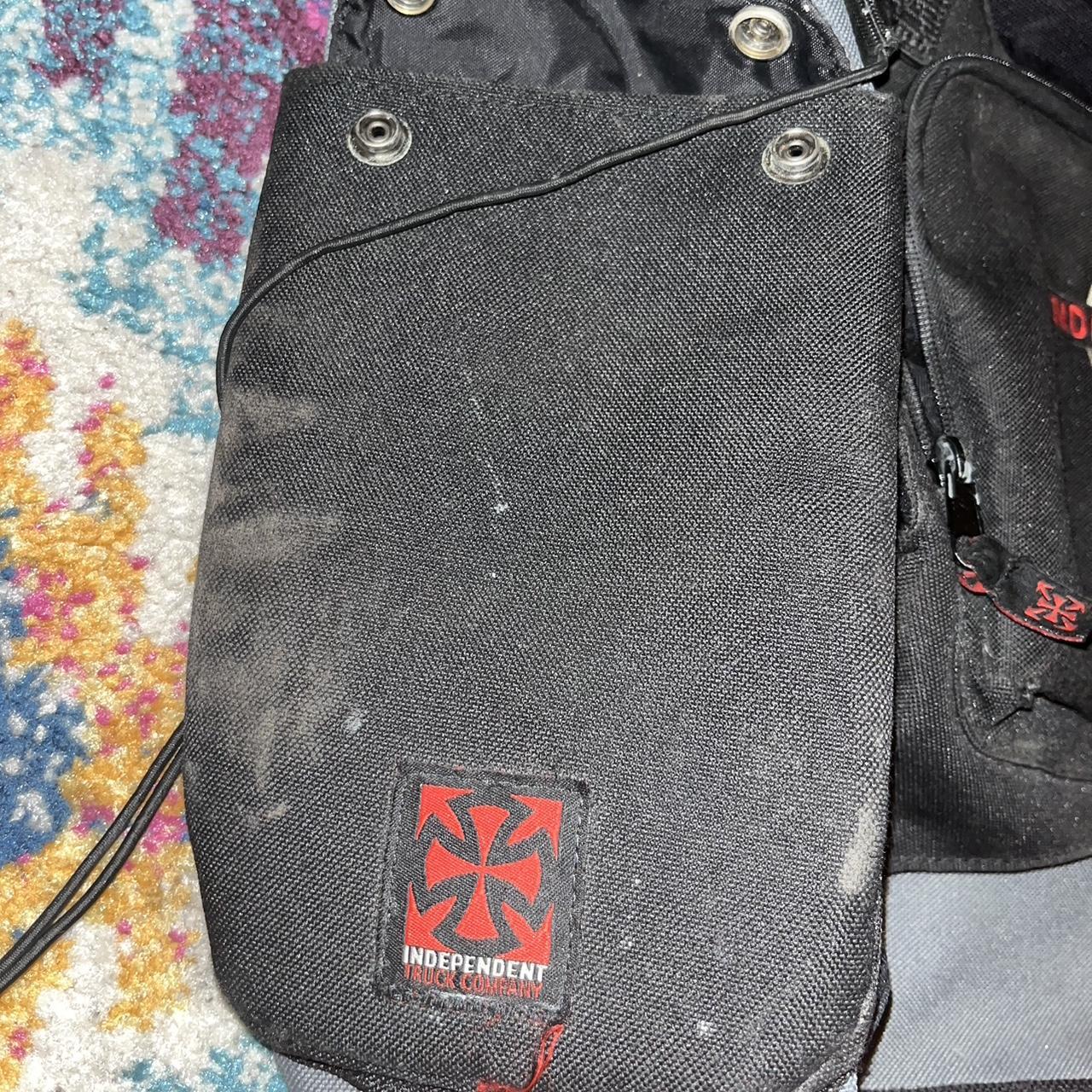Vintage Independent Truck Co. skate backpack with... - Depop