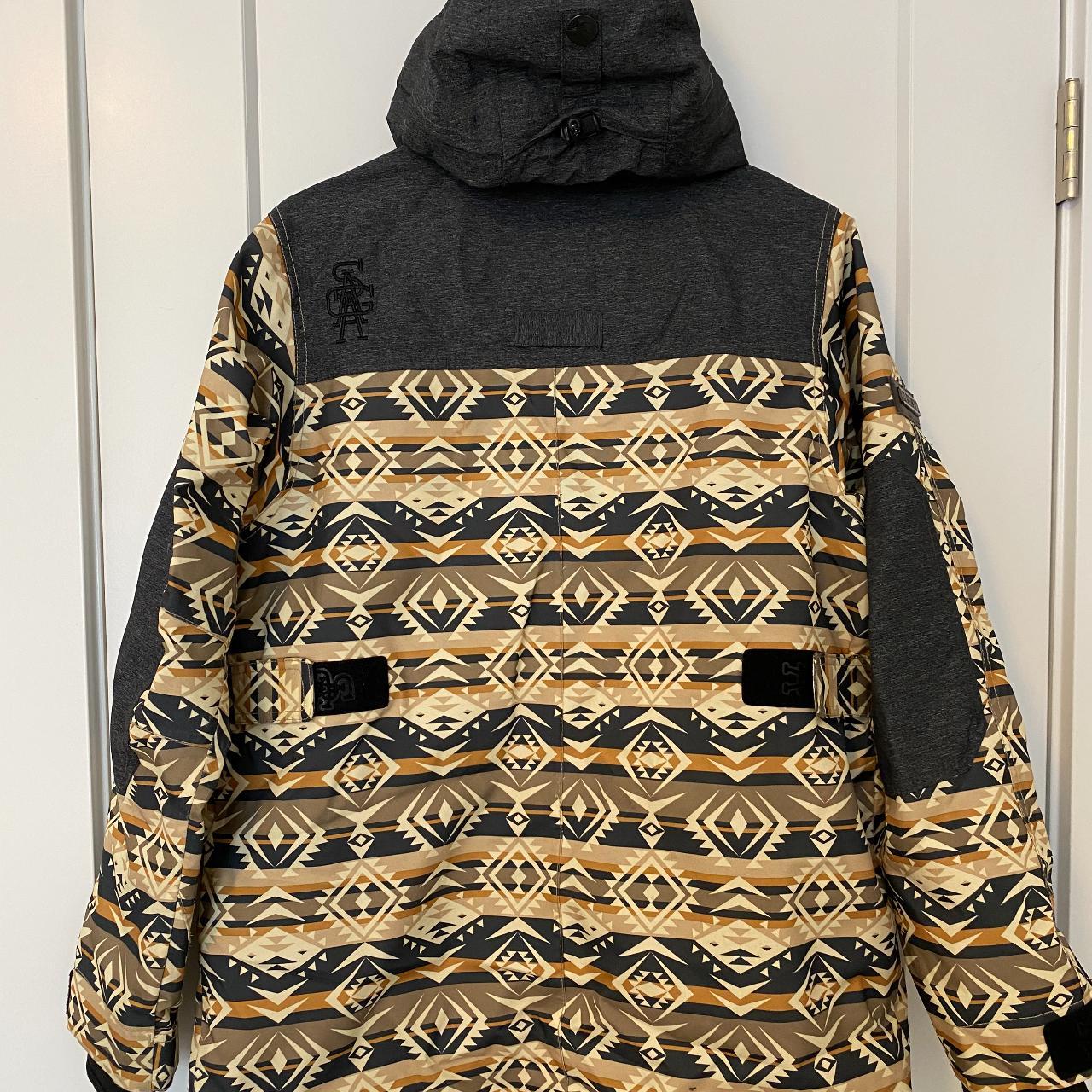 Saga Outerwear Fatigue Snowboard Ski Jacket Saga-Tek... - Depop