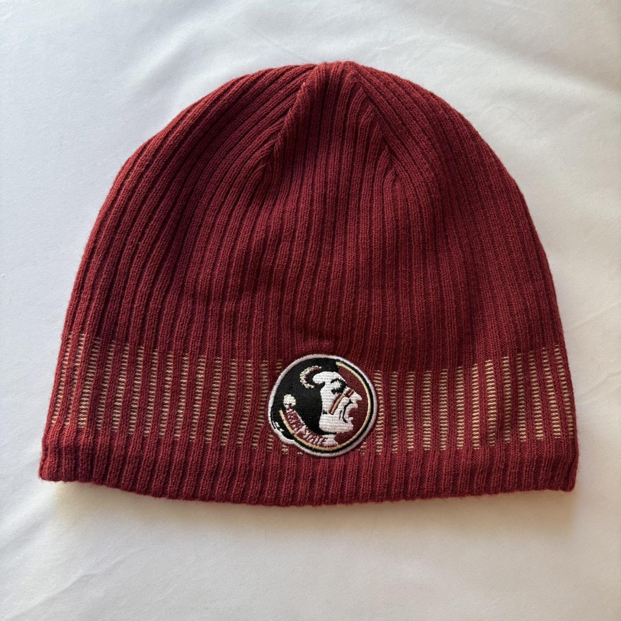 Reversible FSU Nike beanie #garnetandgold #fsu #beanie | Depop