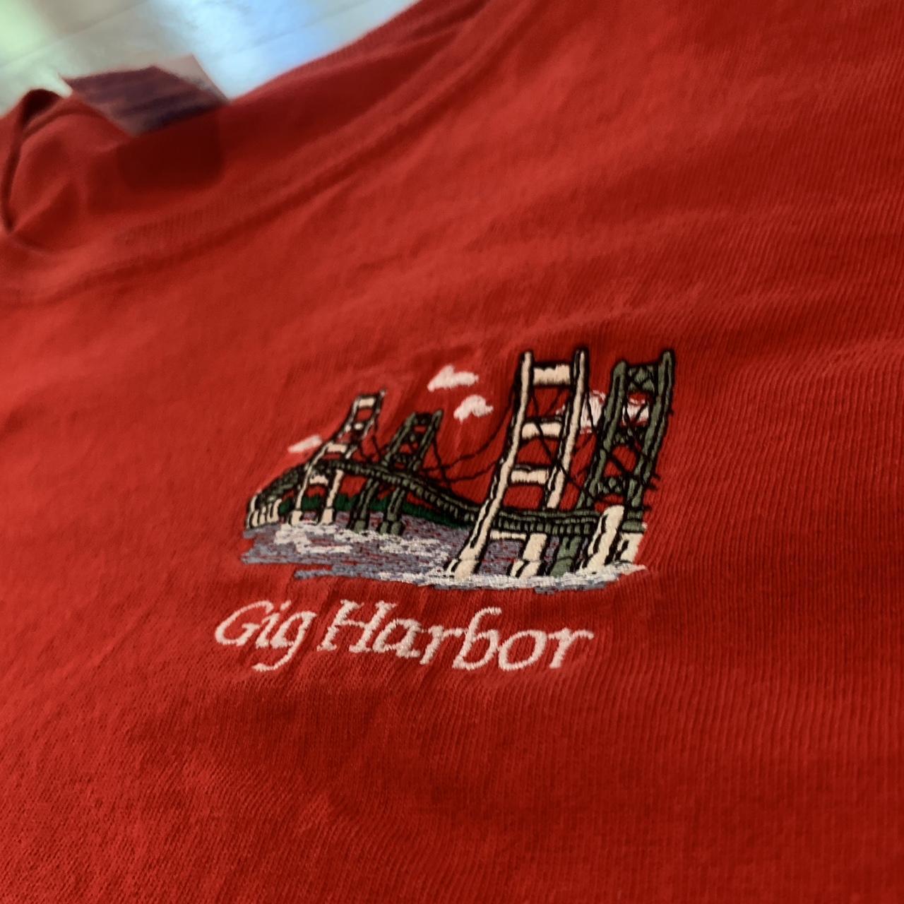 Gig harbor graphic T-shirt Amazing condition no... - Depop