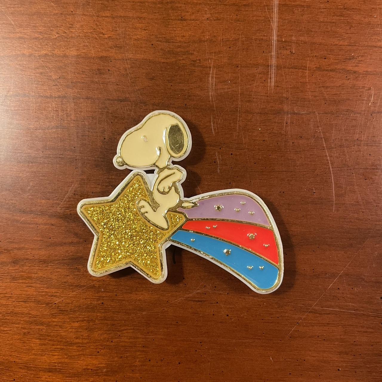 Vintage 1958 Collectible Snoopy Peanuts Glitter... - Depop