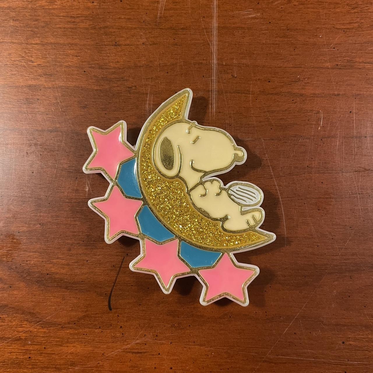 Vintage 1958 Collectible Snoopy Peanuts Glitter... - Depop