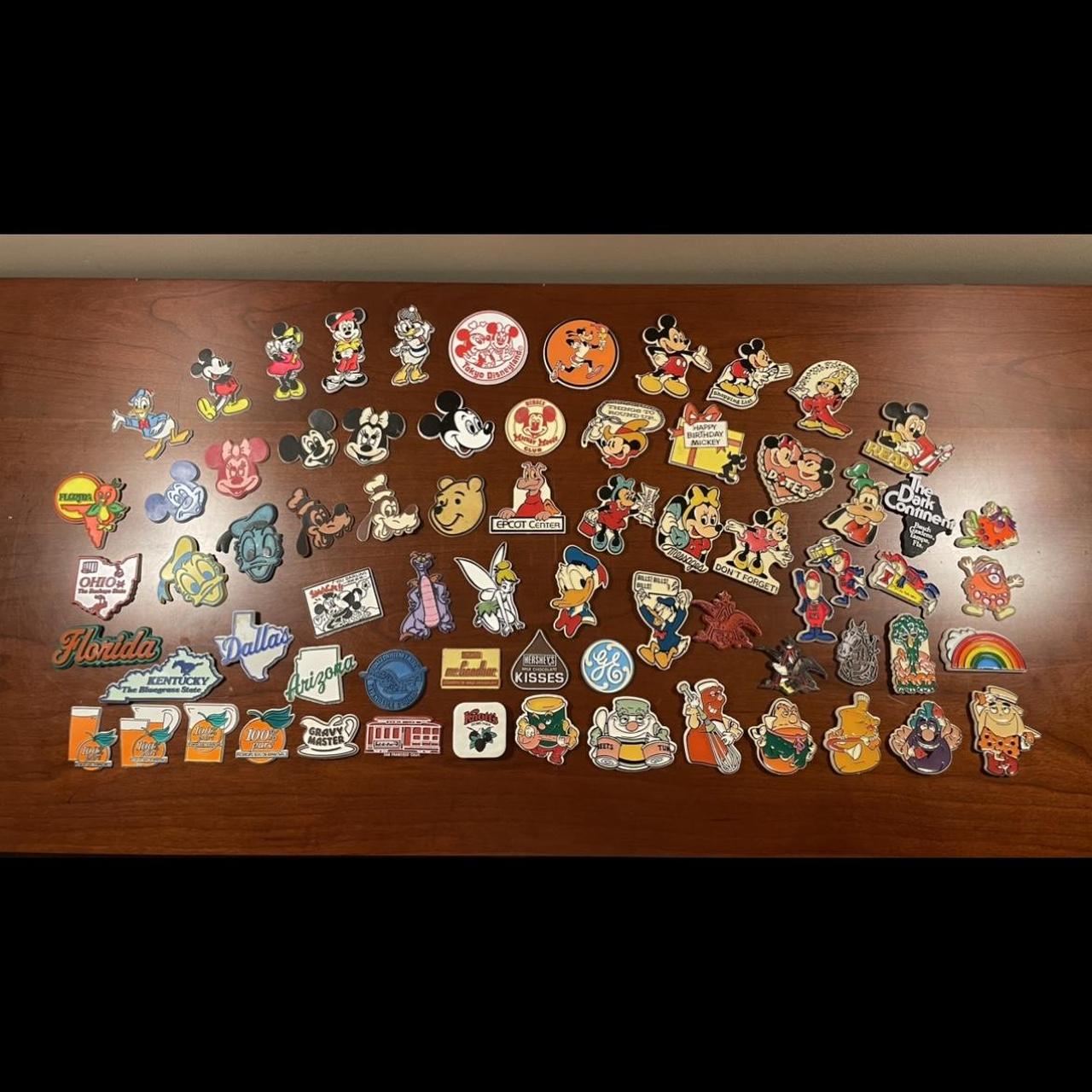 LOT OF 70 VINTAGE 1970’s Disney Magnets and... - Depop