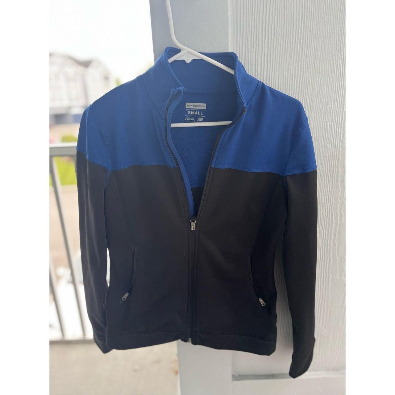 New Balance Men's Blue Jacket | Depop